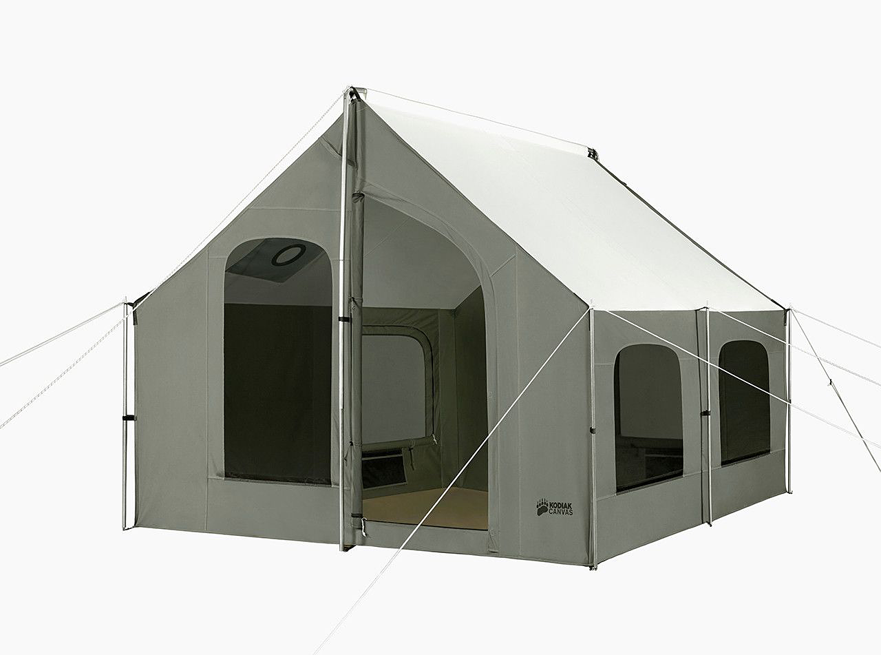 Kodiak Canvas 10' x 10' Stove-Ready Cabin Lodge Tent | Bass Pro Shops